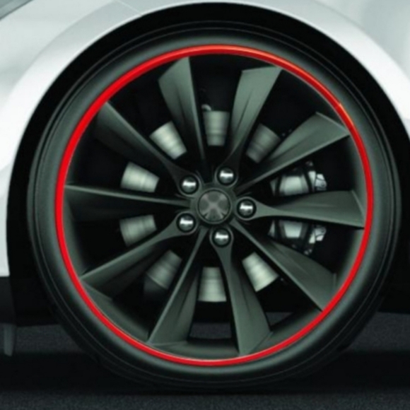BMW | Other | Alloygator Wheel Protector Red Rims Tesla Bmw Honda ...